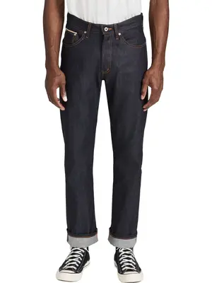 Naked & Famous Denim True Guy 11oz Stretch Selvedge Jeans - Indigo