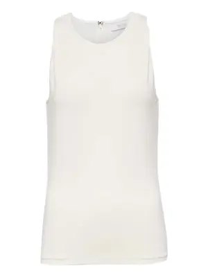 Max Mara Harald Jersey Tank Top - White