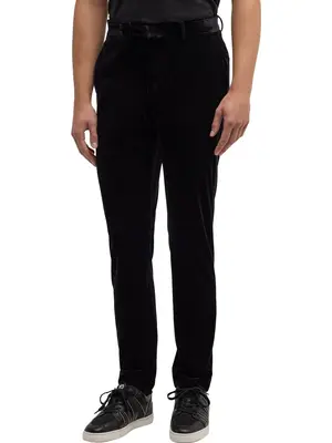 Monfrère Grant Velvet Pants - Velvet Black