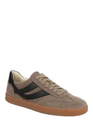 Vince Oasis Leather Sneaker Flint/black