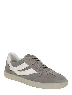 Vince Oasis Leather Sneaker Light Smoke/chalk White