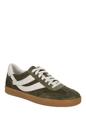 Vince Oasis Leather Sneaker Olive Smoke