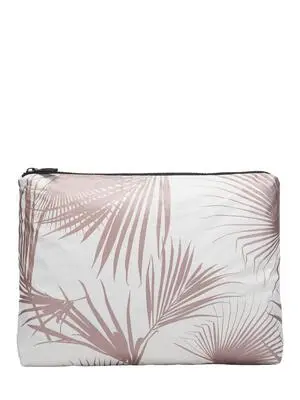 ALOHA COLLECTION Water-resistant Zip Pouch - Rose Gold