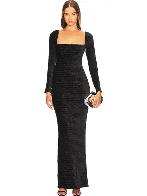 MICHAEL COSTELLO Loretta Gown - Black