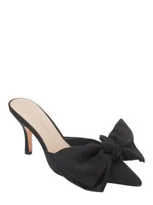 LOEFFLER RANDALL Margot Knotted Bow Mules - Black