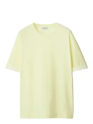 Burberry Burberry Cotton T-Shirt Sherbet