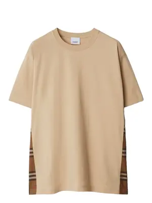 Burberry Burberry Cotton T-Shirt Soft Fawn