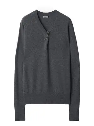 Burberry Cashmere Sweater Charcoal