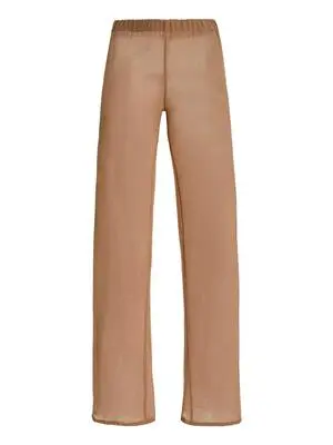 LUDOVIC DE SAINT SERNIN Mermaid Cotton-Blend Pants