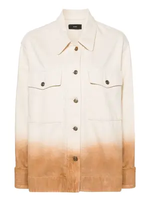Alanui Bright Hues Denim Shirt - Neutrals