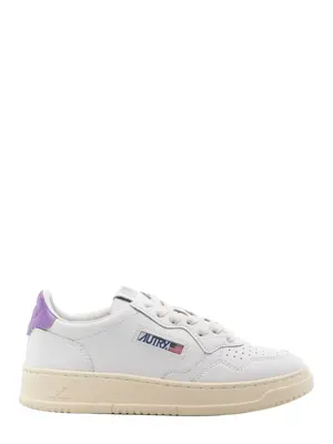 AUTRY Medalist Leather Sneakers - White