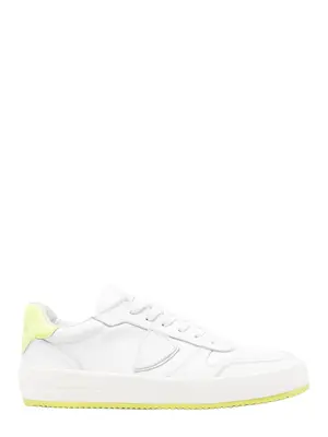 Philippe Model Lyon Logo-patch Sneakers - White