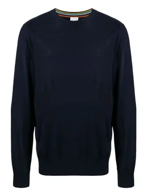 Paul Smith Fine-knit Jumper - Blue