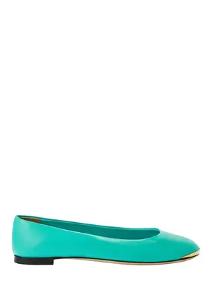 GIUSEPPE ZANOTTI Amur 2.0 Ballerina Shoes - Green
