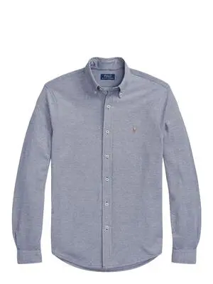 Polo Ralph Lauren Polo Pony-embroidered Cotton Shirt Blue
