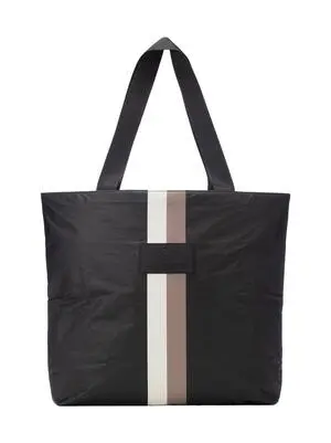 ALOHA COLLECTION Day Tripper Water-resistant Tote - Caffe On Black