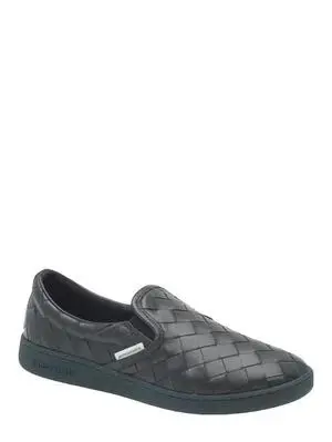 Bottega Veneta Sawyer Intrecciato Slip-on Sneaker - 3264 Dark Green