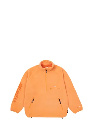 PALACE Polartec Lazer Outer 1/2 Zip 'orange' Orange