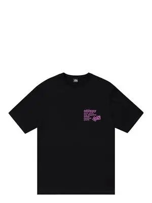 StÜssy Silhouette Tee - Black
