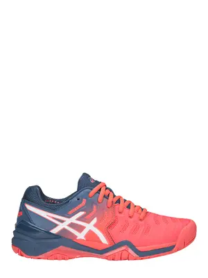Asics Gel Resolution 7 Athletic Sneakers - Red