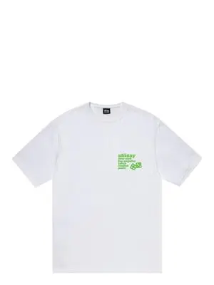 StÜssy Silhouette Tee - White