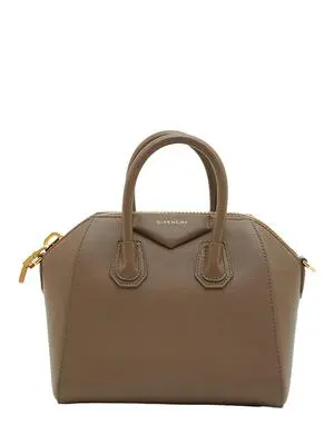 Givenchy Givenchy Antigona Small Top Handle Bag Taupe