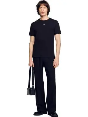 Sandro Short-sleeved T-shirt Black