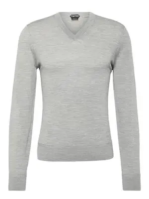 TOM FORD Wool Sweater - Grey