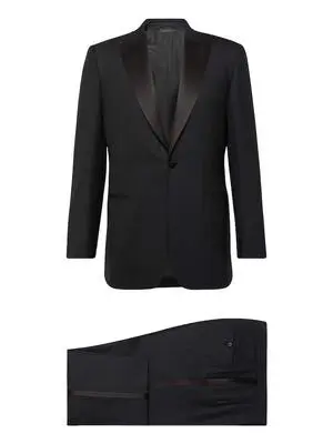 Brioni Policleto Wool Tuxedo - Black