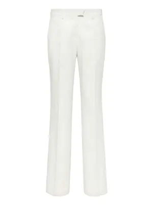 Etro Mid-rise Flared Trousers - White