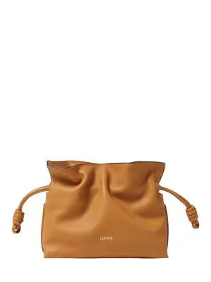 LOEWE Flamenco Mini Leather Clutch
