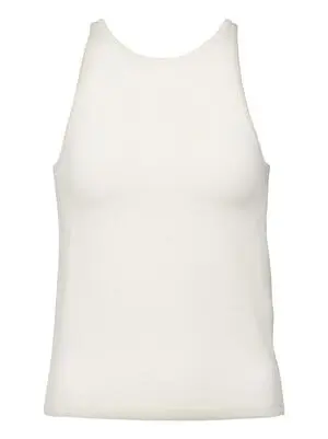 Max Mara Alfeo Wool-blend Top - Neutrals