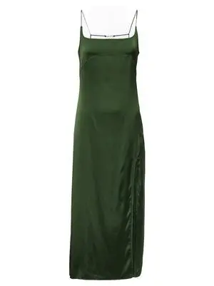 Jacquemus Jacquemus La Robe Notte Slip Dress Green