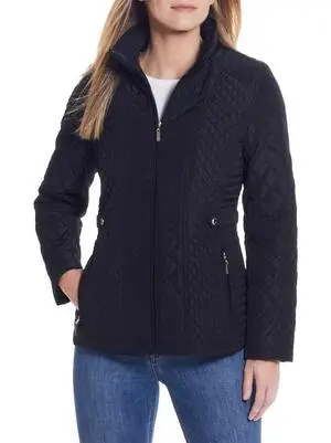 Gallery Quilted Jacket - Black