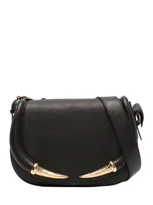 Roberto Cavalli Fang Shoulder Bag - Black