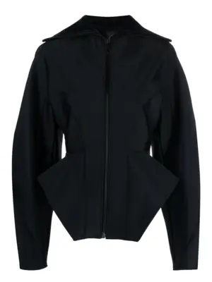 MUGLER Mugler Corseted Scuba Jacket