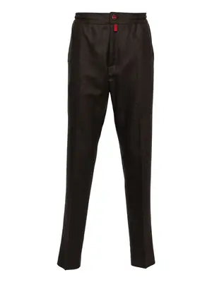 KITON Kiton Cropped Straight-Leg Trousers
