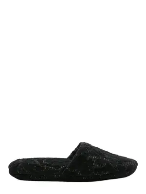 Versace Barocco Slippers - Black