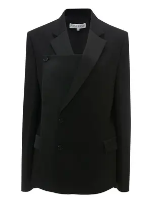 JW ANDERSON JW Anderson Panelled Double-Breasted Blazer