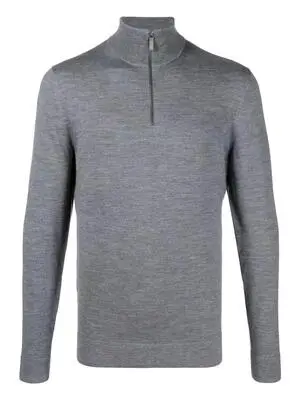 CALVIN KLEIN Calvin Klein Embroidered-Logo Wool Jumper