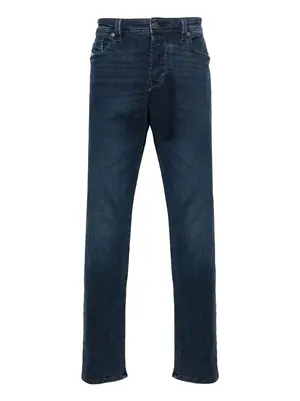 DIESEL 1986 Larkee-beex Mid-rise Tapered Jeans - Blue