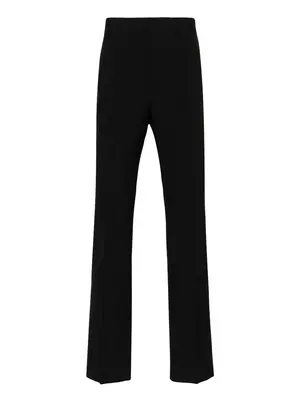 Valentino Garavani Virgin Wool Tailored Trousers - Black