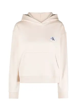 CALVIN KLEIN Calvin Klein Jeans Logo-patch Jersey Hoodie