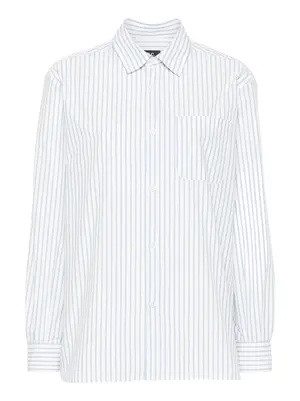 A.p.c. Sela Striped Shirt - Blue