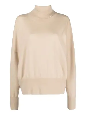 TOTEME Roll-neck Cashmere Jumper - Neutrals
