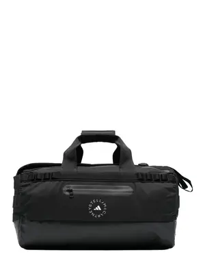 Adidas By Stella Mccartney 24/7 Logo-print Bag - Black