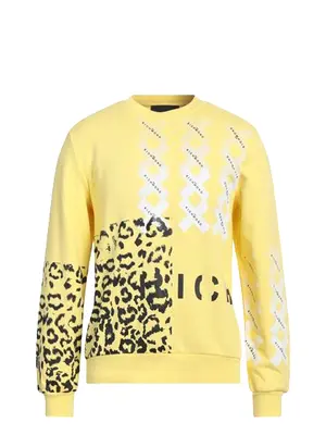 John Richmond Fleece Sweatshirt - Yellow
