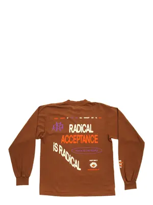 Youth To The People Radical Acceptance Long-sleeve T-shirt - Root