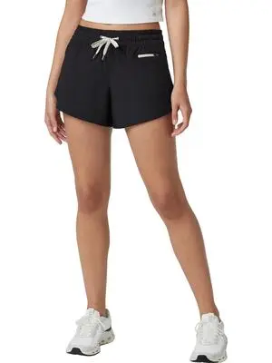 Vuori Clementine 2.0 Shorts 4 - Black