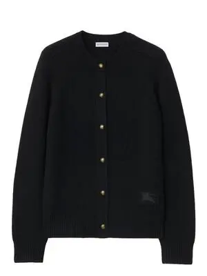 Burberry Cashmere Cardigan - Black